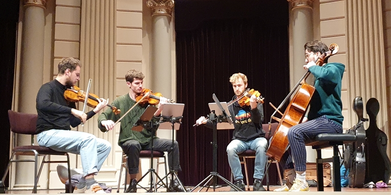 Quatuor Agate | Concertzender | Klassiek, Jazz, Wereld en meer